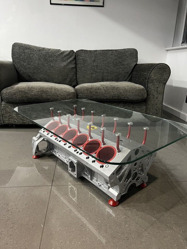Ferrari V12 Engine Block Coffee Table | eBay