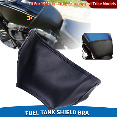 Black Fuel Tank Shield Bra For Harley Road King Street Glide Ultra ...
