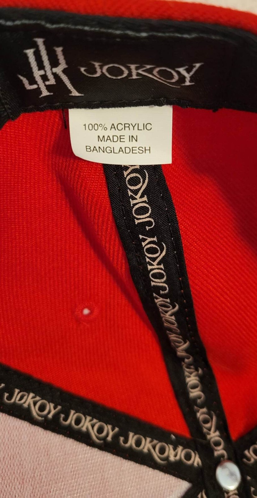 Jo Koy Logo Red Snapback Hat - Gem