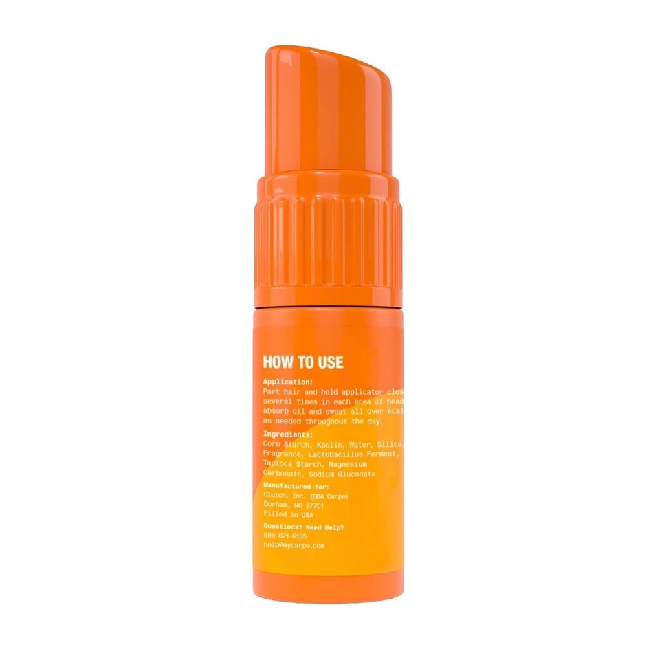 CARPE Sweat Absorbing SCALP POWDER 1oz Dry Shampoo for Oily Sweaty ...