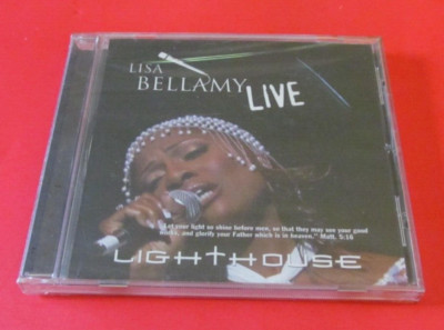 LISA BELLAMY ~ LIVE (Lighthouse) Brand New, Sealed...small crack in ...