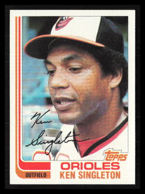 Ken Singleton 1982 Topps #290 Baltimore Orioles | eBay