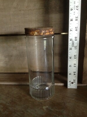 Vintage Lipton Tea Jar Instant Glass Rustic Kitchen | eBay