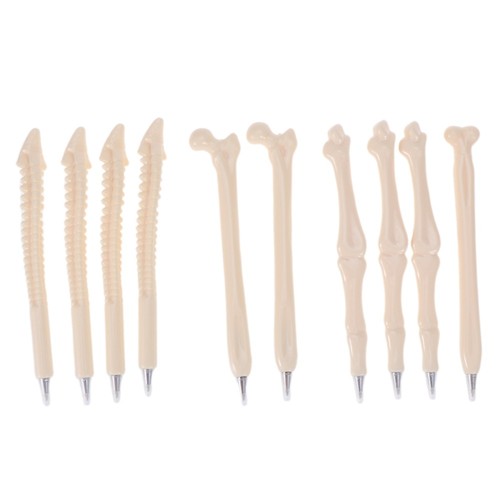 10 Pcs Bone Pen Student Novelty Ballpoint Pens Office Stationery | eBay