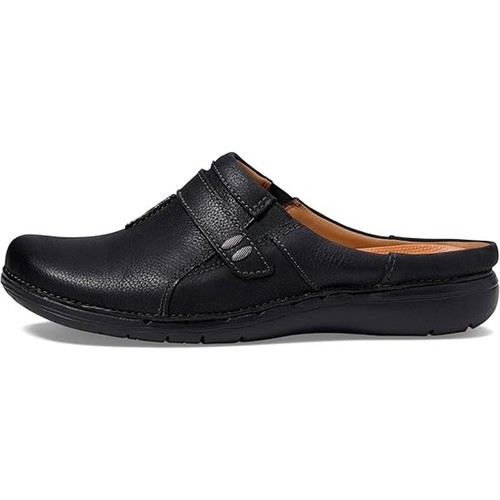 NWT Clarks Unisex Un Loop Ease Sneaker, Black Leat-Size 10 US Women | eBay