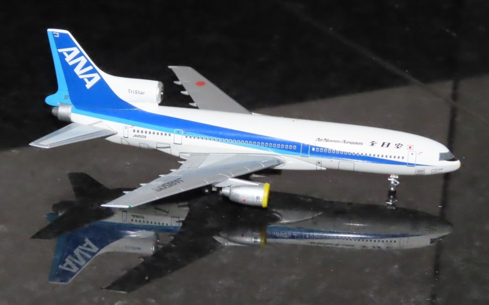 Bluebox ANA All Nippon Lockheed L-1011-385 Tristar Die Cast Model 1:400 ...