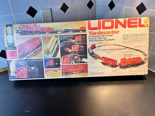 Lionel Yardmaster 027 Gauge Electric Train Set #6-1382 DT&I CN Factory ...