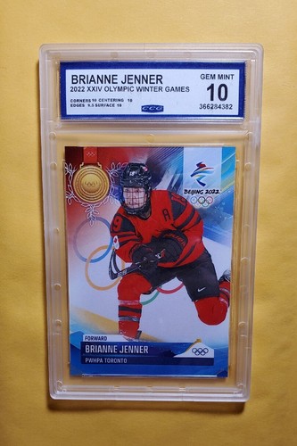 Graded Gem 💎 Mint 10 2022 Beijing Olympic Winter Games BRIANNE JENNER ...
