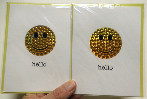 2 Papyrus Cards High Quality Thinking of You and Smiling Happy Smiley ...