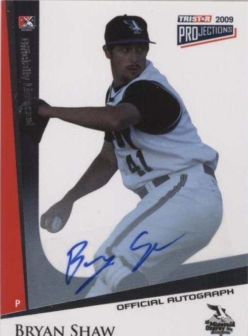 2009 TRISTAR PROjections - Bryan Shaw #201 Autographs (AU, RC) for sale online | eBay