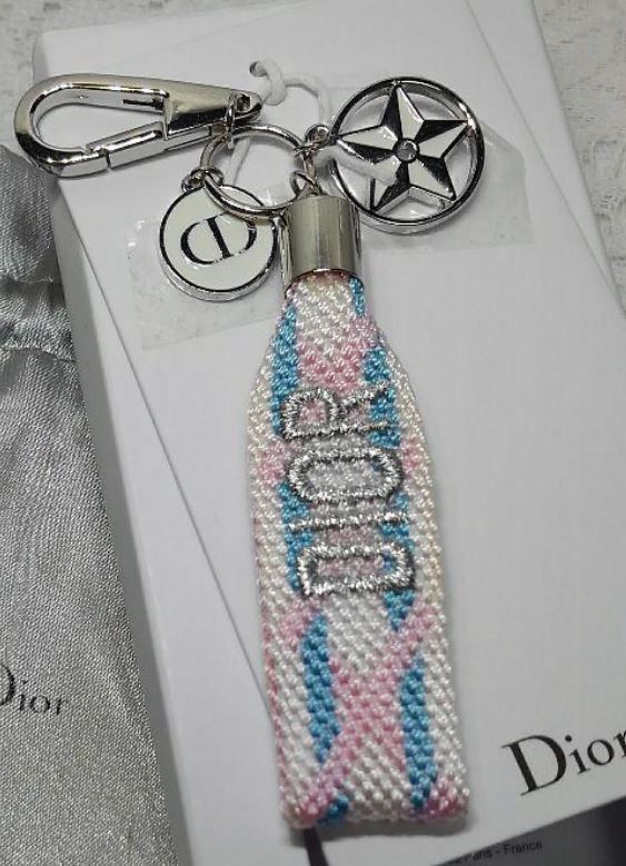New Christian Dior Charm Keyring Keychain | eBay