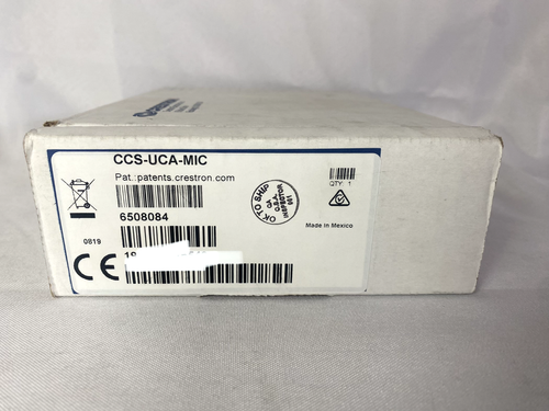 Crestron CCS-UCA-MIC Microphone Pod Flex Tabletop Conference System ...