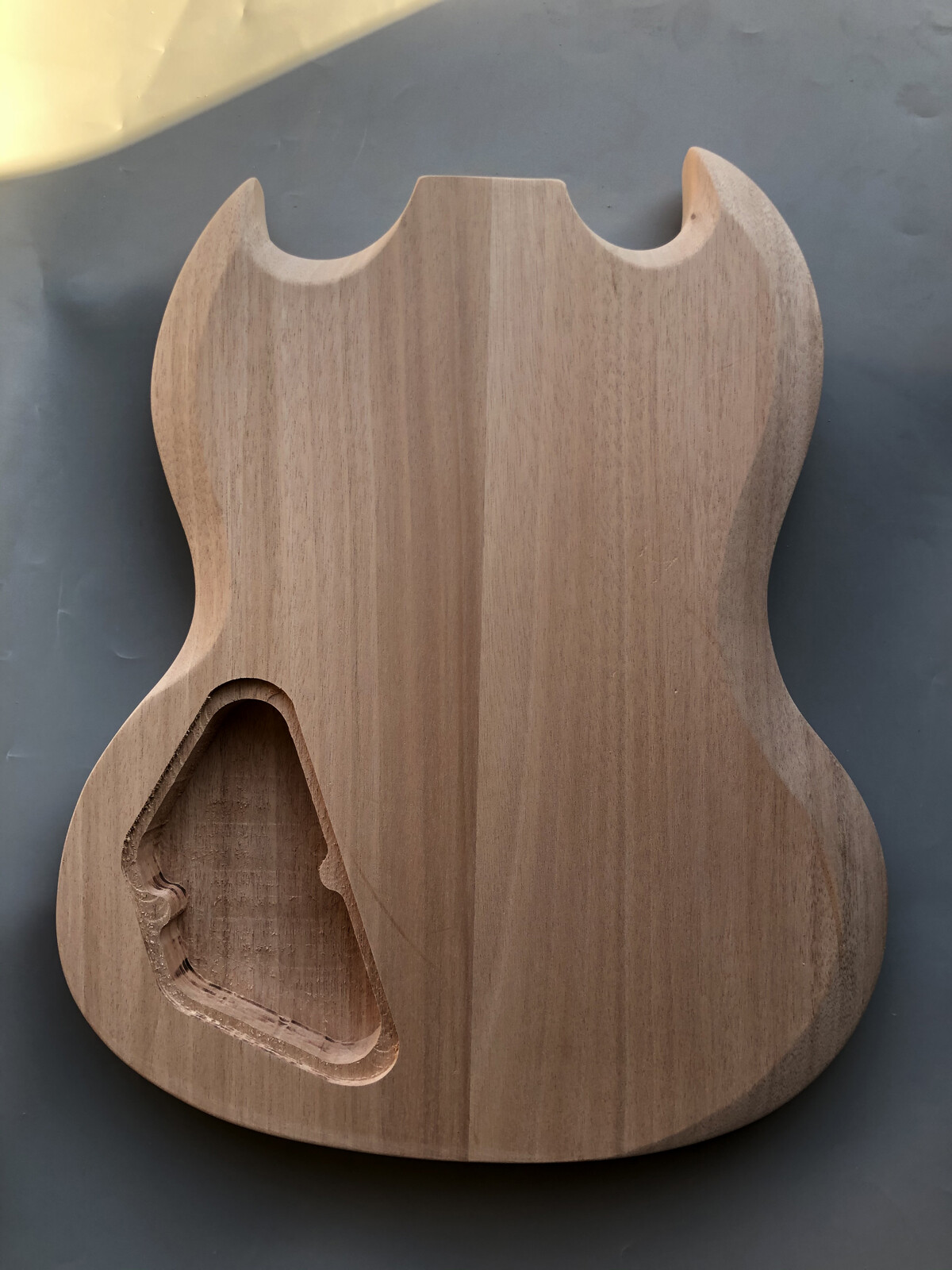 Electric Guitar Body Mahogany Wood Guitar Bodies Replacement for SG ...