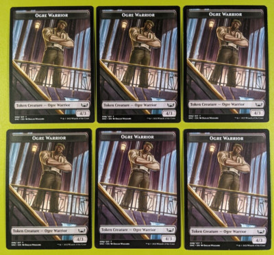 6 Ogre Warrior Token Streets of New Capenna Magic the Gathering MTG 6 ...