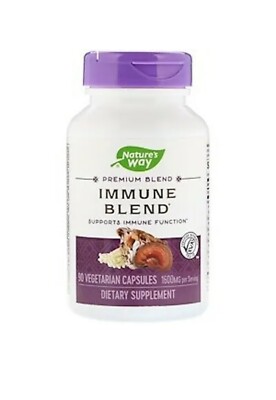 Immune Blend, 6 Mushrooms to Support Immune System, 90 Caps, Nature's ...