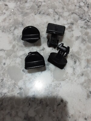 4 Rear Bumper Trailer Hitch Trim Cover Nut Retainer re 11610049 Chevy ...