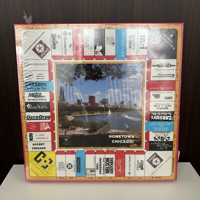 RARE - HOMETOWN MONOPOLY Chicago IL 1986 Citigames - New Sealed | eBay