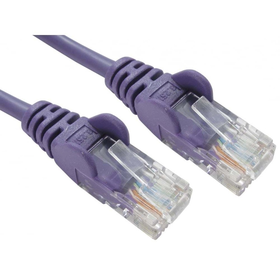 Ethernet Network Cable RJ45 Internet LAN Patch LEAD Cat5e Snagless ...