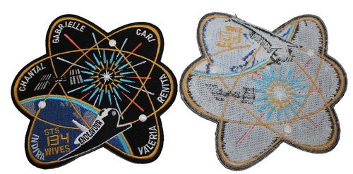 Patch Original Nasa Shuttle Endeavour STS-134 (USA - 101*) | eBay