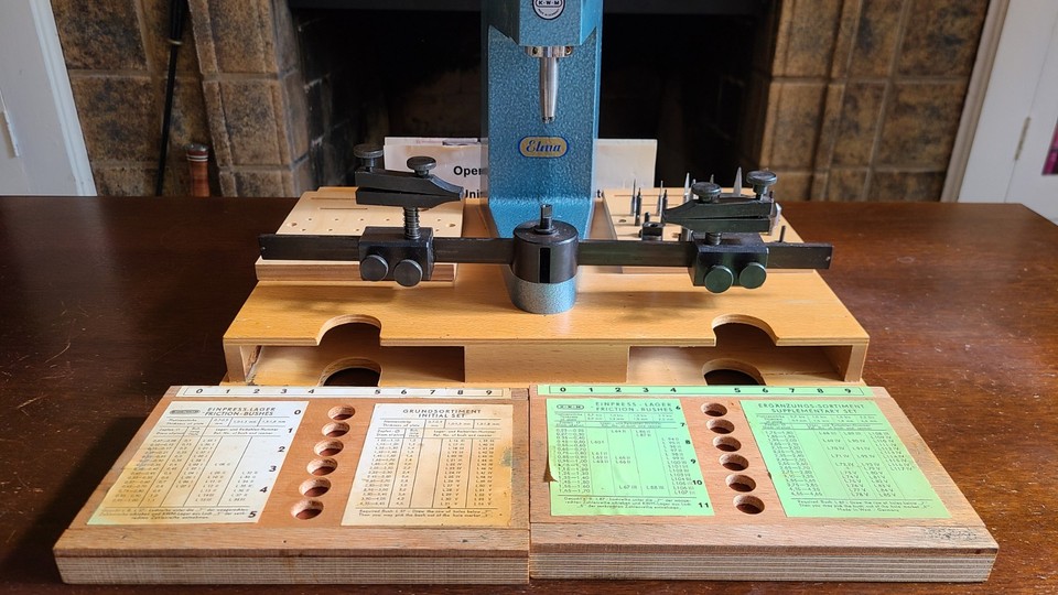 ELMA KWM / WM Professional Watch & Clock Bushing Press – Near Mint ...