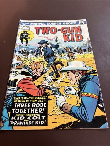 Two Gun Kid #117 - Two-Gun Kid, the Rawhide Kid and Kid Colt star ...