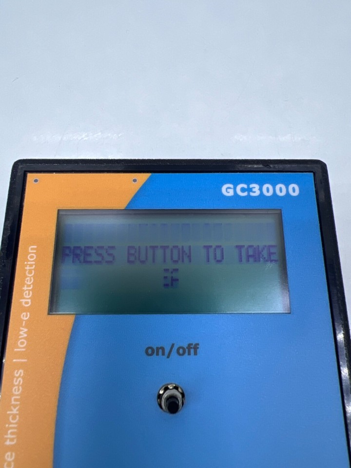 EDTM GC3000 GLASS-CHEK PRO Glass (For parts ) | eBay