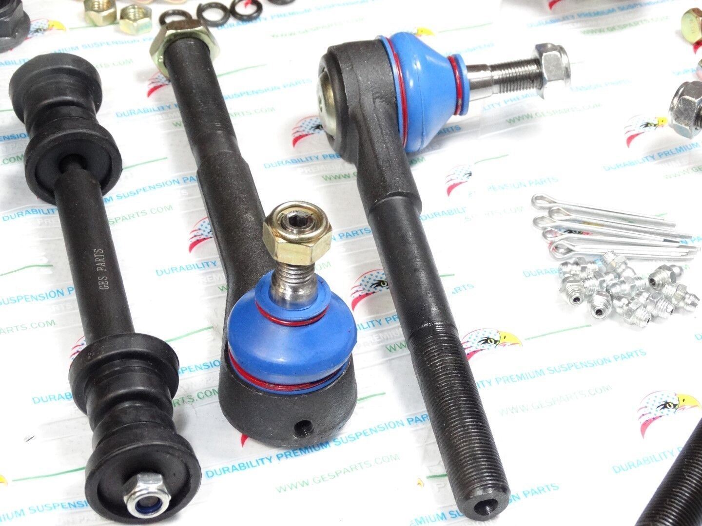 12PCS SUSPENSION FITS CHEVY K1500 K2500 TAHOE SUBURBAN YUKON K6509 ...