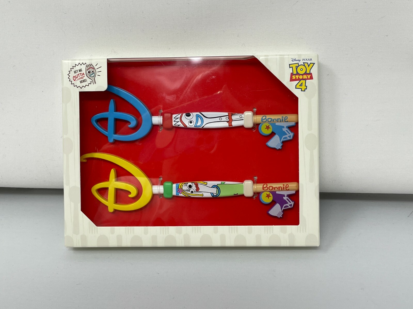 New Disney Store Key Toy Story 4 Bonnie & Forky Limited Edition Key Set ...