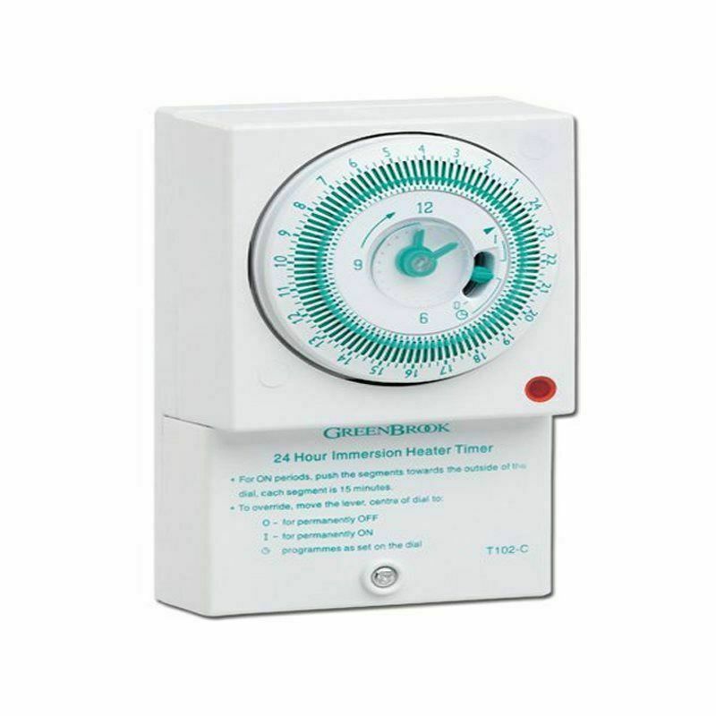 Greenbrook T103-C 24 Hour Electronic Immersion Heater Digital Timer ...