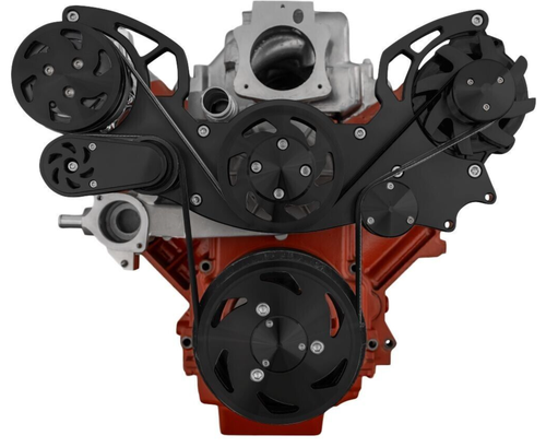 LS GM LS1 LS2 LS3 LS6 Serpentine Pulley Kit ALT AC Truck Style Balancer ...