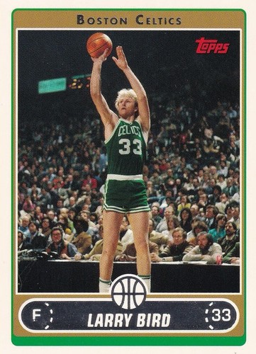 1 basketball 1992/1993 topps larry bird boston celtics see scan | eBay