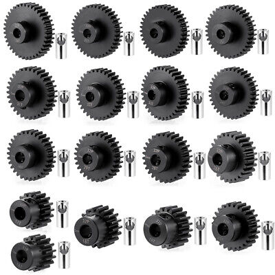 M0.8 32P 5mm Steel Pinion Gear 11-38T For 32P Spur Gear RC Car 3.17mm ...