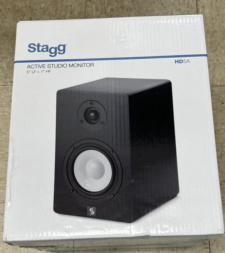 1 Stagg 5" 2-Way Active 60 Watt Studio Monitor - HD5A 882030240546 | eBay