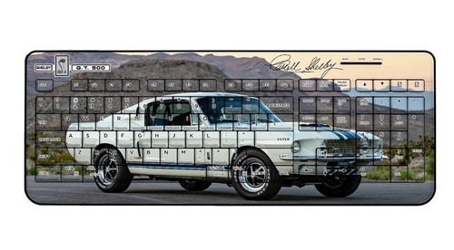 Carroll Shelby Signature/Classic GT500 Wireless USB keyboard Ford ...