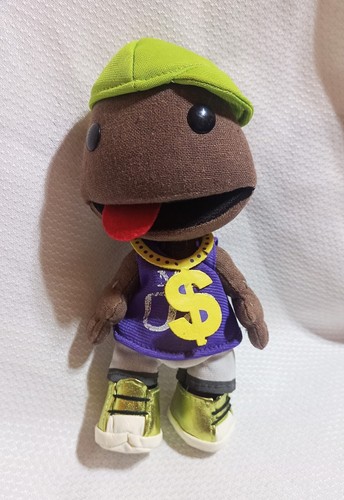 Sackboy Rap Rapper 2010 Senario Stuffed Plush PS3 Little Big Planet 2 ...