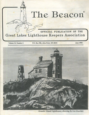 The Beacon June 1994 Great Lakes Lighthouse Keepers Newsletter | eBay