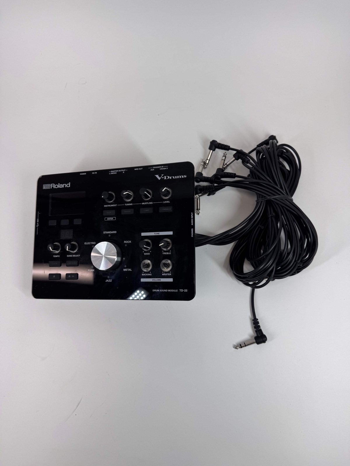 Roland Drum Sound Module TD-25 Electronic Drum Kit with PD-8/PD-7 Pads ...