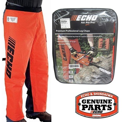 Genuine Echo 99988801300 36" Full Wrap Chainsaw Chaps 30" - 42 ...