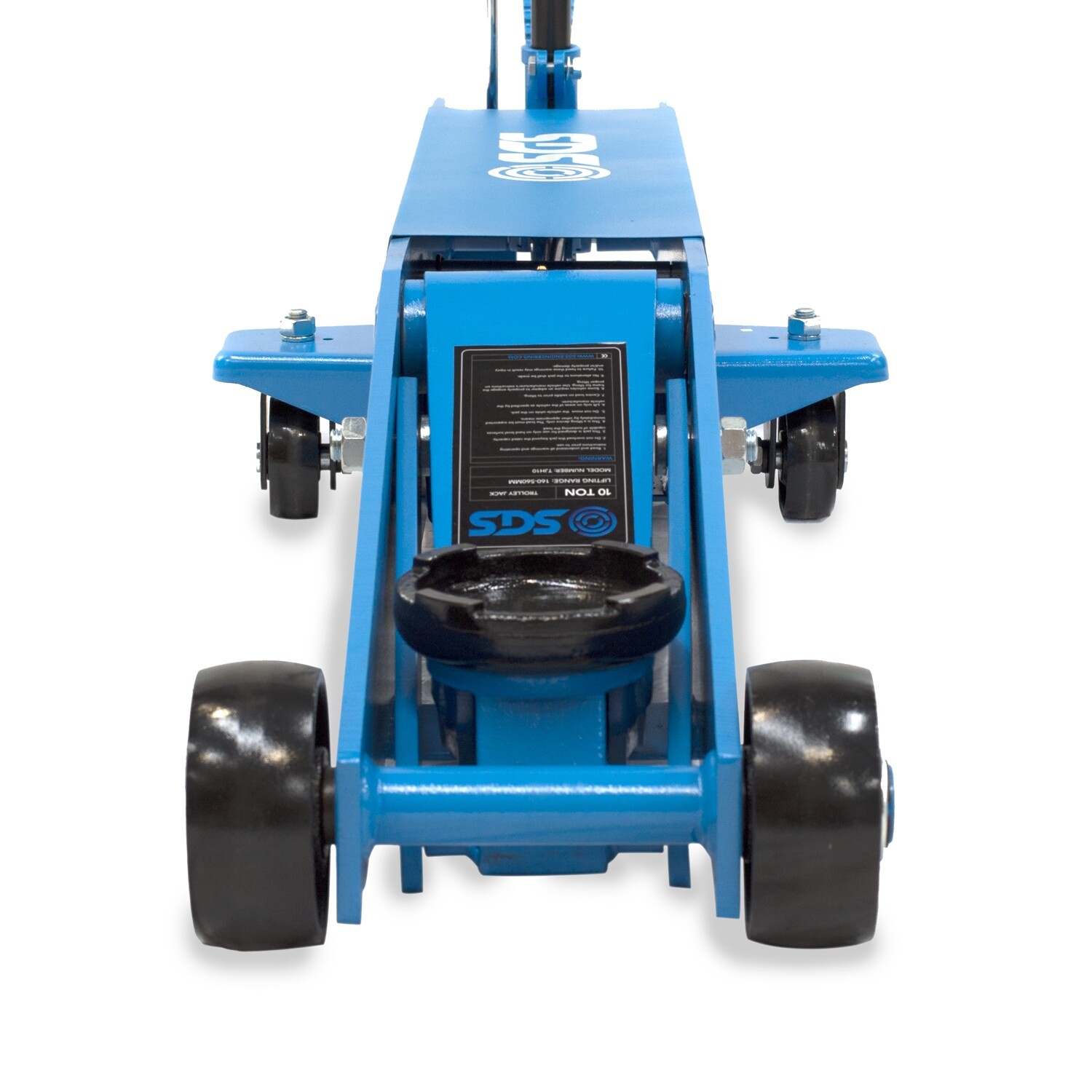 SGS 10 Ton Long Reach Professional Service Trolley Jack for Lorry Bus ...