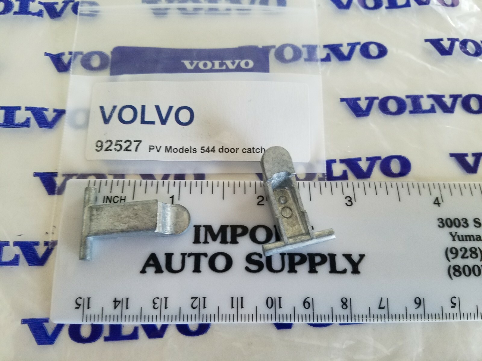 Volvo PV 444 544 445 Door Striker Latch Repair Parts Set of 2 Left ...