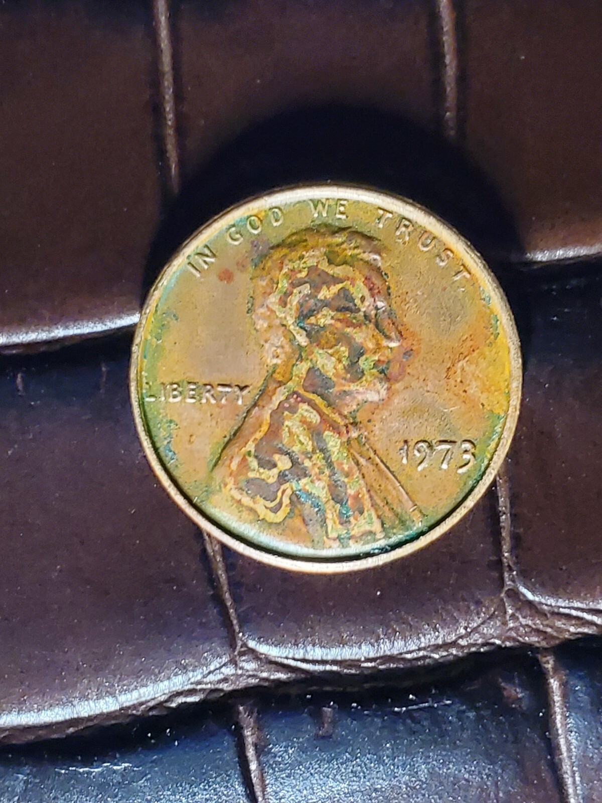 1973 1 Lincoln Cent No Mint Mark Large FG Memorial Penny Error US | eBay