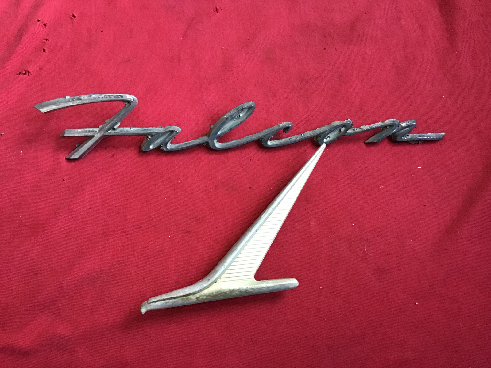 1970 Ford Falcon Fender Emblems (510) One Pin Missing | eBay