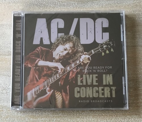 AC/DC « Live In Concert / Are You Ready For Rock N Roll » Album CD ...