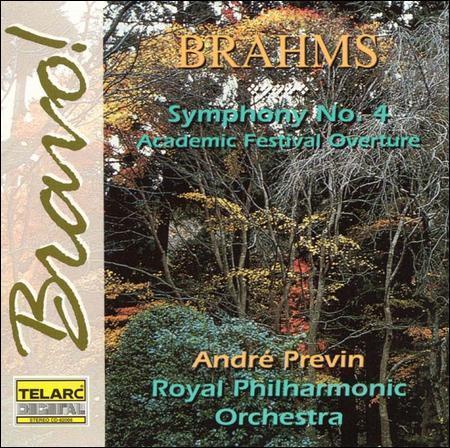 Brahms: Symphony No. 4/Academic Festival Overture (CD, Sep-1993, Telarc ...