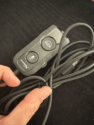 HyperX USB Audio Sound Card Controller In-Line Volume Mute 7.1 Surround ...