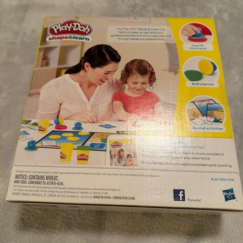 New Play-doh Numbers Set Shape & Learn Preschool Homeschool Counting | eBay