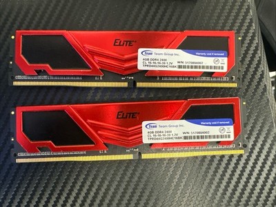8GB Kit Team Group 4GB (4GB x2) 1Rx8 DDR4-2400 SDRAM Module | eBay