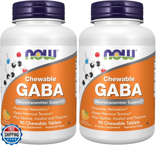 NOW Foods Supplements, GABA (Gamma-Aminobutyric Acid), Neurotransmitter ...
