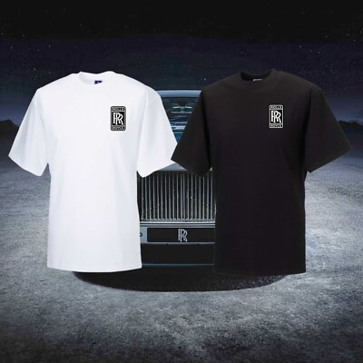 Rolls Royce Car Logo T-Shirt Premium Tee Cotton Top | eBay UK