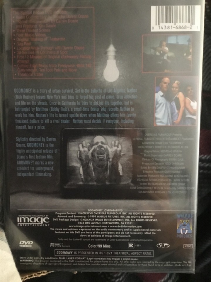 Godmoney by Darren Doane: Urban Survival (DVD, 1999) Rick Rodney, OOP 14381686821 | eBay